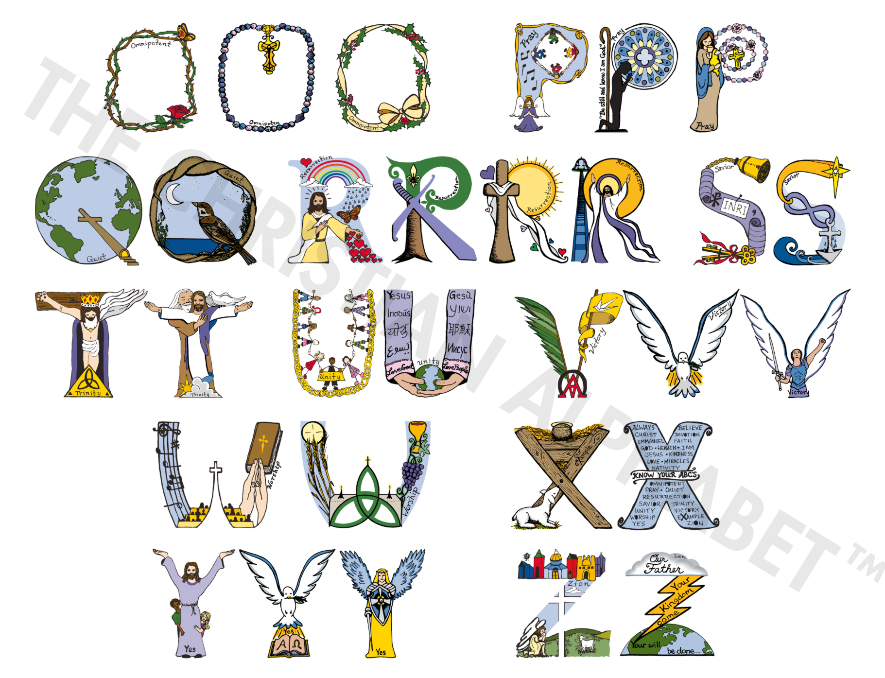 The Letter & Their Meaning – The Christian Alphabet